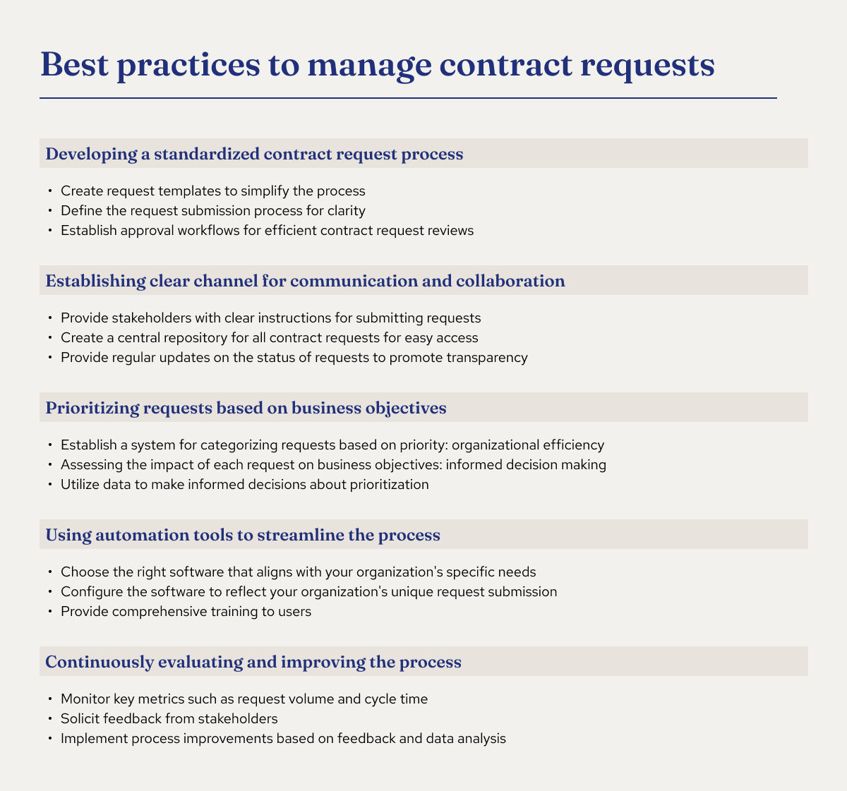 Contract Request Management: Best Practices + Tools